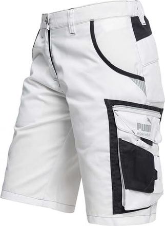 Puma Workwear Precision X Short de Travail pour Femme, Nombreuses Poches & Réflecteurs - Idéal pour Les Artisans, Les ouvriers de Production et de Construc