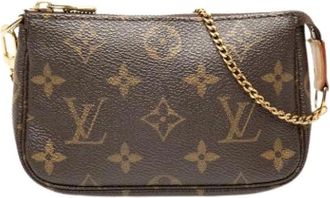 Louis Vuitton Pre-owned Mini Pochette Accessoires - - Pre-owned - Damen - Braun - ONE SIZE
