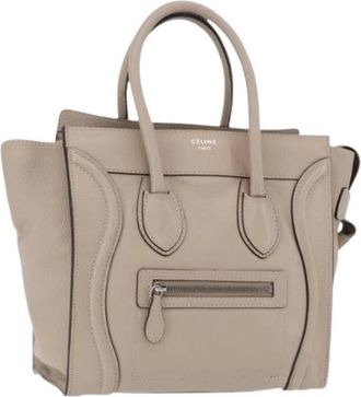 Celine Sac &agrave; main vintage Pre-owned - Femme - Pre-owned - Beige - Taille: ONE Size