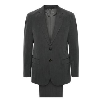Giorgio Armani Costume Soft Line simple boutonnage - Homme - Costumes - Gris - Taille: XL