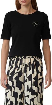 s.Oliver T-Shirt en Jersey Coupe ajust&eacute;e avec imprim&eacute; sur Le Devant, 99d8, 42