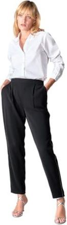 Le Temps Des Cerises Pantalon Fluide Plhox Noir