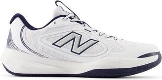 New Balance Herren FuelCell 796v5 Clay/Padel in Wei&szlig;/Blau, Synthetik, Gr&ouml;&szlig;e 40.5
