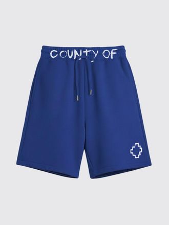 Marcelo Burlon Short Homme couleur Bleu Azur