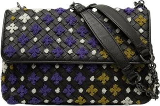 Bottega Veneta Sac bandouli&egrave;re Olimpia Pre-owned - Femme - Pre-owned - Multicolore - Taille: ONE Size