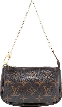 Louis Vuitton Crossbody Bags - Monogram Mini Pochette Accessoires - Gr. unisize - in Braun - f&uuml;r Damen