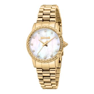 Just Cavalli Femme, Accessoires, Jaune, Taille: ONE Size Montre Fiorenza