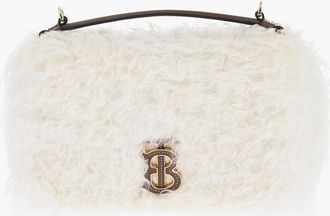 Burberry Shearling Bag With Chain Burberry