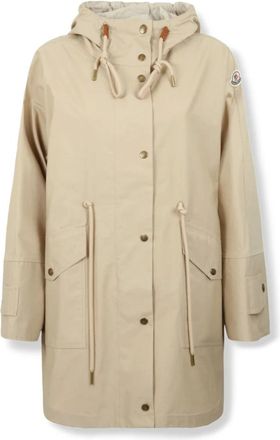 Moncler Femme, Manteaux, Beige, Taille: ONE Size Parka