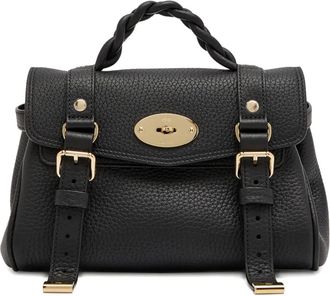 Mulberry mini Alexa leather tote bag - Schwarz