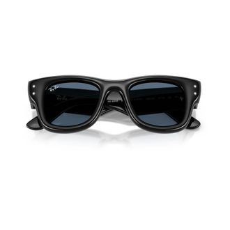 Ray-Ban unisex, Accessoires, Noir, Taille: 47 MM Wayfarer Puffer
