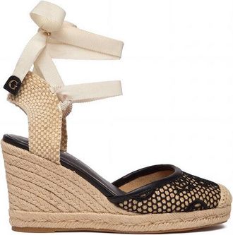Guess Espadrilles FLJCHY FAL04 Schwarz