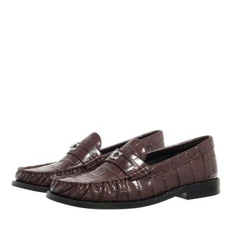 Coach Loafer - Jolene Leather Loafer - Gr. 37,5 (EU) - in Braun - f&uuml;r Damen