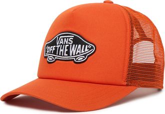 Vans Cap Vans Classic Patch Curved Bill Trucker VN00066X Orange