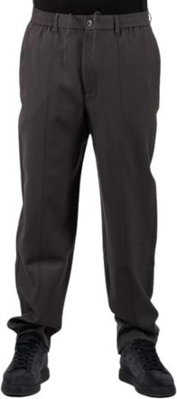 Emporio Armani Pantalon Tailleur en Laine - Homme - Pantalons - Gris - Taille: S