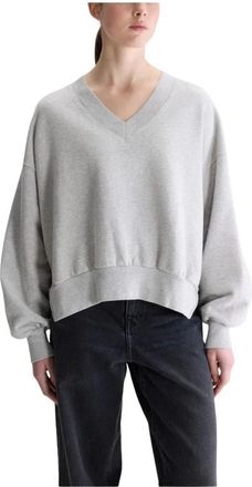 Bellerose Femme, Sweatshirts et sweats &agrave; capuche, Gris, Taille: 42/44 FR Sweat Varola51