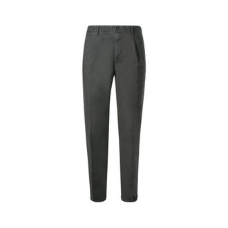 Incotex Homme, Pantalons, Noir, Taille: W36 Pantalon en coton ajusté