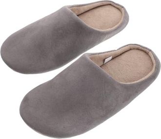 BESPORTBLE Pantoufles Douces et Chaudes pour Femmes et Hommes Int&eacute;rieur Antid&eacute;rapant Confortables et R&eacute;utilisables Adapt&eacute;es pour Couples Automne et Hiver