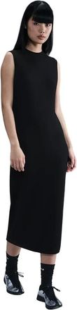 Nike Femme, Robes, Noir, Taille: 40 FR Wool Classics Knit Dress