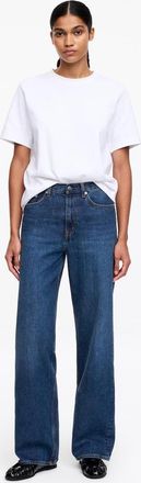 Arket CORAL Wide Jeans -Blau