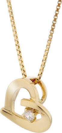 Orphelia Damen-Ketten mit Anhänger 925_Sterling_Silber zirkonia zh-7370 G