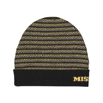 Missoni Homme, Accessoires, Multicolore, Taille: ONE Size Bonnet en laine avec motif c&ocirc;tel&eacute;