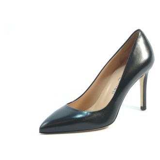Sergio Levantesi Schwarze Lederpumps - - Shoes - Damen - Schwarzk - 40 EU