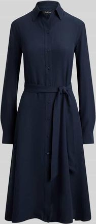 Lauren Ralph Lauren Hemdblusenkleid mit Tailleng&uuml;rtel
