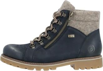 Remonte Schn&uuml;rstiefel - - Shoes - Damen - Blau - 37 EU