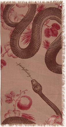 Friendly Hunting Friendly Hunting Cashmere-Tuch rot