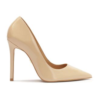 Kazar Lackierte High-Heel-Pumps.Dieses Produkt f&auml;llt gro&szlig; aus. - - Shoes - Damen - Beige - 39 EU