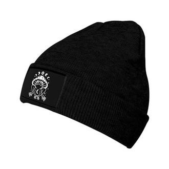 Generic Grenouille avec Champignon Unisex Bonnet De P&ecirc;cheur Classique Watch Cap Confortable Skull Cap pour Course &Agrave; Pied Cyclisme Ski