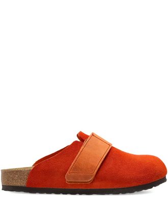 Birkenstock mules Loma &agrave; brides en cuir - Orange