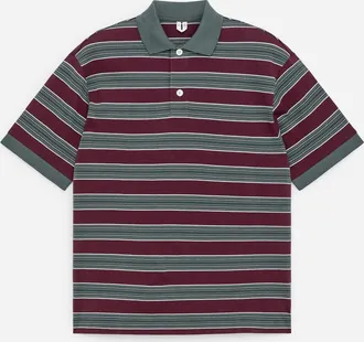 Arket Kurz&auml;rmliges Poloshirt -Rot