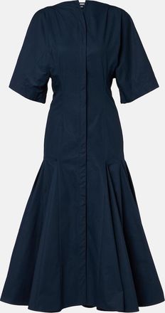 Jacquemus Robe midi Moisson en coton