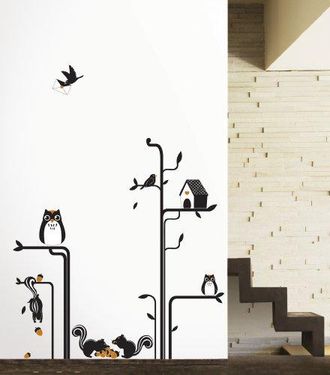 Ambiance Sticker Ambiance-Live Wandtattoo Freund der Bäume