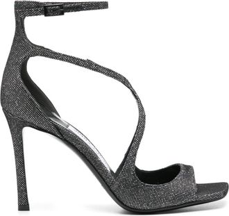 Jimmy Choo London sandales Azia 95 mm - Noir