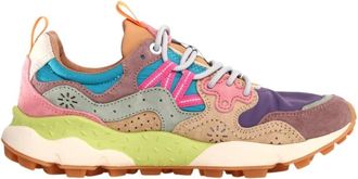 Flower Mountain Femme, Chaussures, Multicolore, Taille: 40 EU Yamano 3 Suede/Nylon Baskets