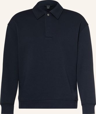 Reiss Reiss Sweat-Poloshirt Brooks blau