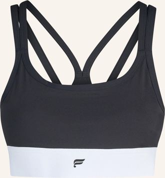 Fabletics Sport-Bh Principal Longline Medium Impact schwarz