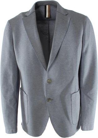 HUGO BOSS Homme, Vestes, Bleu, Taille: XS Blazer Slim Fit