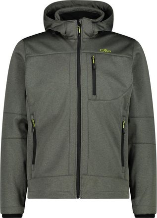 F.lli Campagnolo Herrenjacke mit Kapuze und Reißverschluss, Khaki Mel., 56