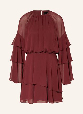 Ted Baker Kleid Serento Mit Volants rot