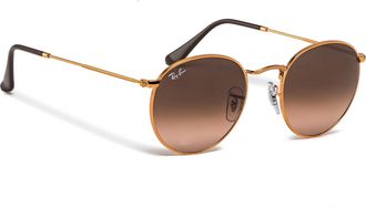 Ray-Ban Sonnenbrillen Ray-Ban Round Metal 0RB3447 9001A5 Braun