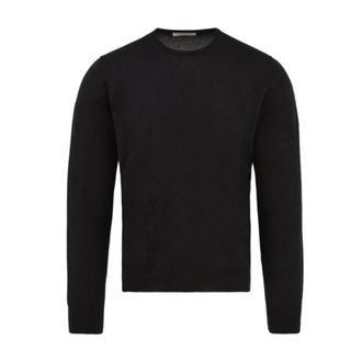 FILIPPO DE LAURENTIIS Rundhals-Strickware - - Knitwear - Herren - Schwarzk - 2XL