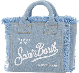 MC2 Saint Barth Femme, Sacs, Bleu, Taille: ONE Size Vanity Mini