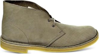 Clarks Desert Stiefel mit Schnürung - Nude