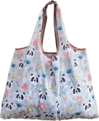 Generic Sacs dépicerie réutilisables, sacs de courses pliables, lavables dans une pochette, grande pochette robuste, pour les courses quotidiennes, les voyage