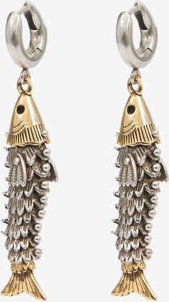 Isabel Marant Boucles DOreille River Man - Homme - Argent&eacute;-dor&eacute; - - Isabel Marant