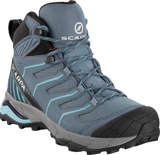 Scarpa Maverick MID GTX WMN, Trekking- & Wanderstiefel, Storm Gray-Aqua Gore-tex SHT Crossover